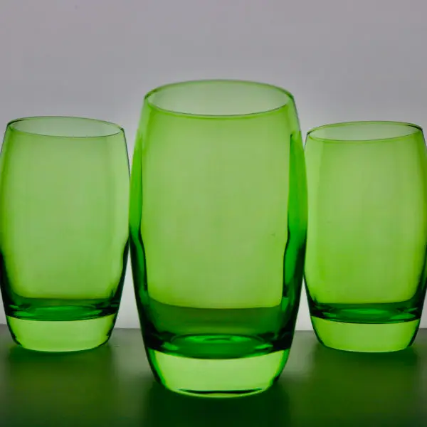 Water Glass Green